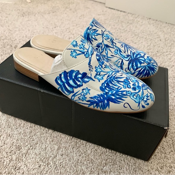 Alepel | Shoes | Alepel Handpainted Filo Mules | Poshmark